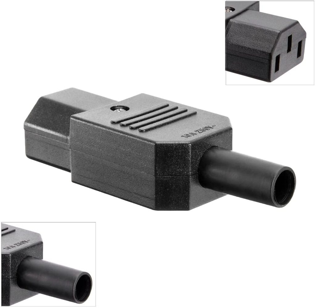 3 Pin Female Charge Power Connector